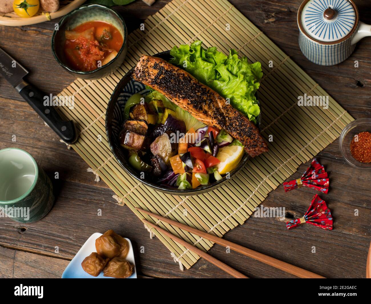 Japanese rice bowl hi-res stock photography and images - Alamy