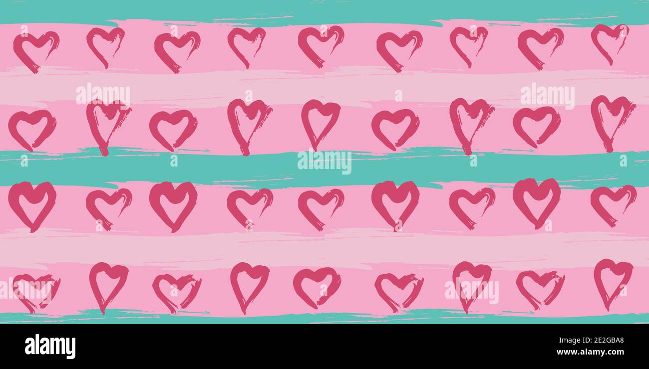 Seamless original pattern. Long colored stripe. Vector abstract hand ...