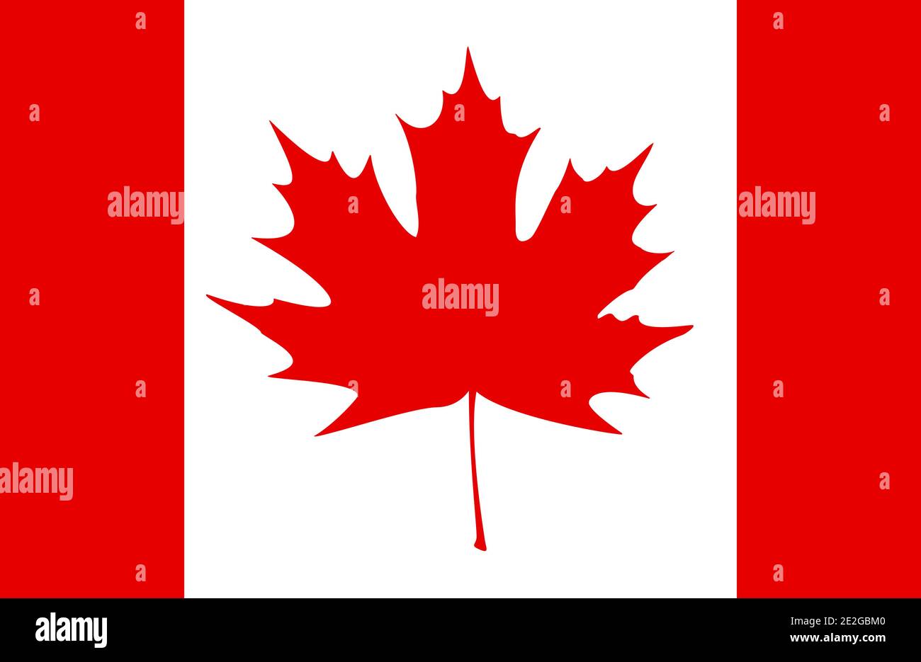 Canada flag leaf image Stock Vector Images - Alamy