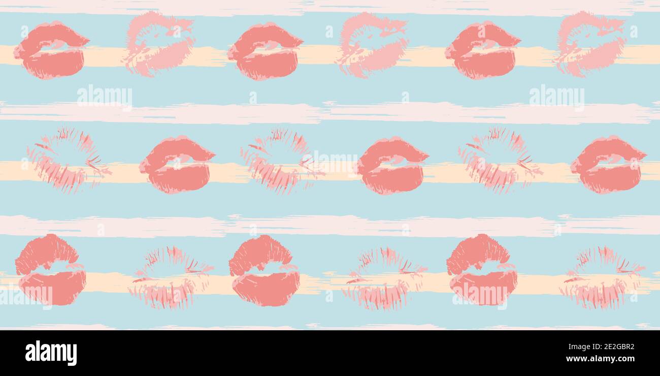 Seamless original pattern. Long colored stripe. Vector abstract hand ...