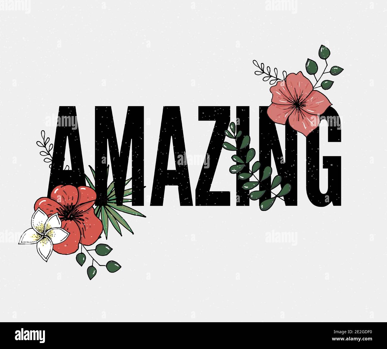 Amazing slogan print. Slogan print for textile t-shirt vector Stock ...