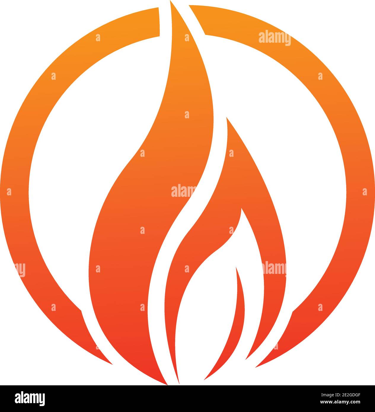 Feuer flamme logo Stock Vector Images - Alamy