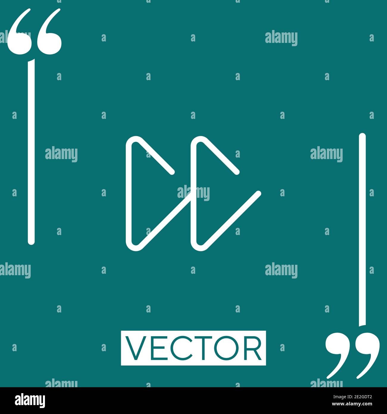 forward Linear icon. Editable stroke line Stock Vector Image & Art - Alamy