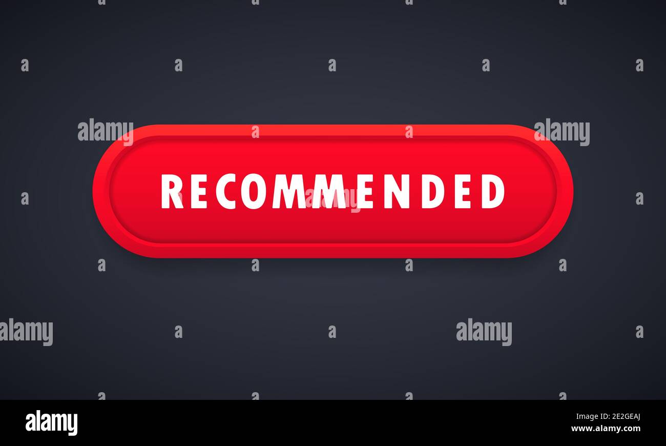 High recommendation Stock Vector Images - Alamy
