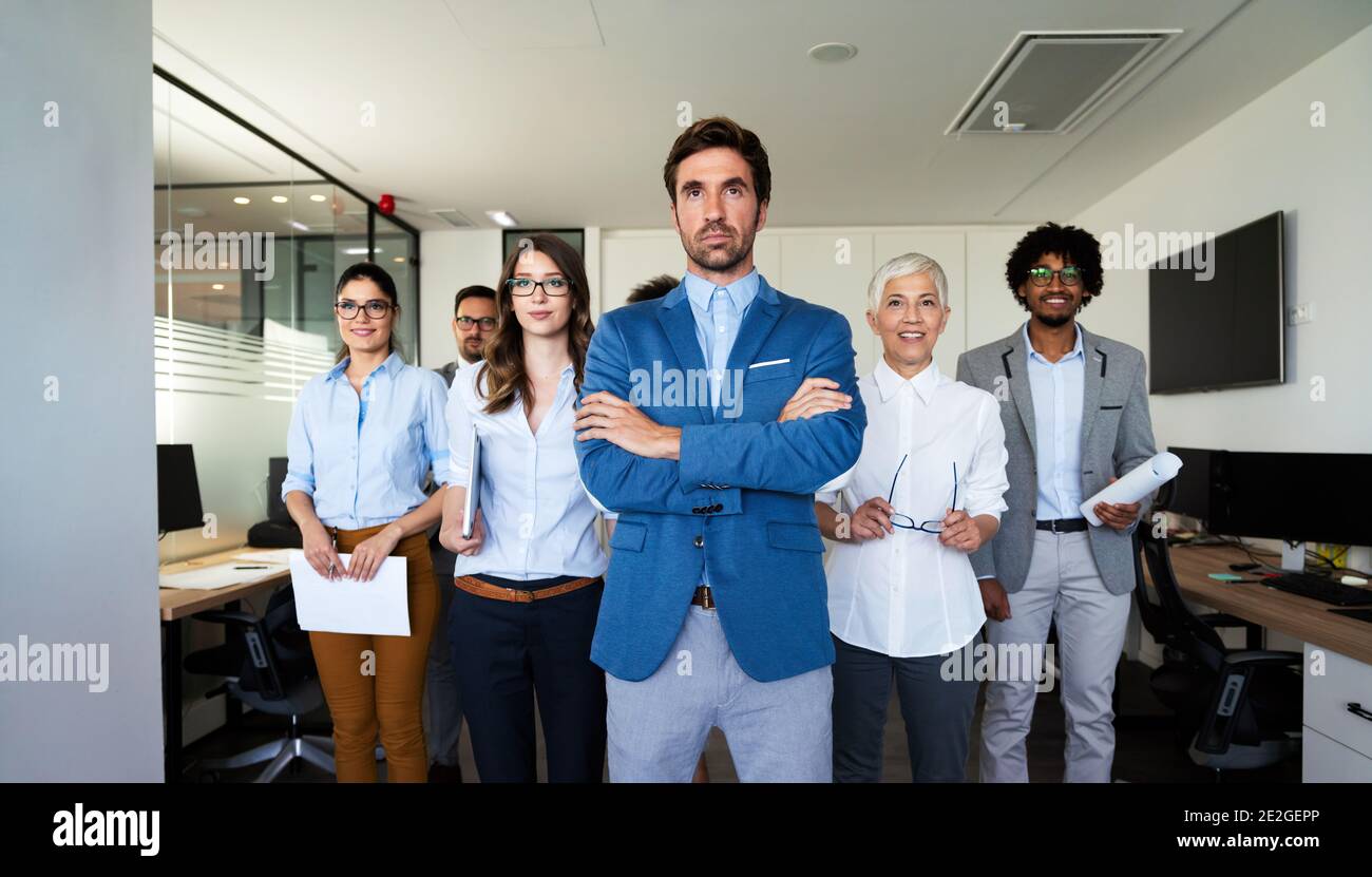 Successful workers portrait hi-res stock photography and images - Alamy