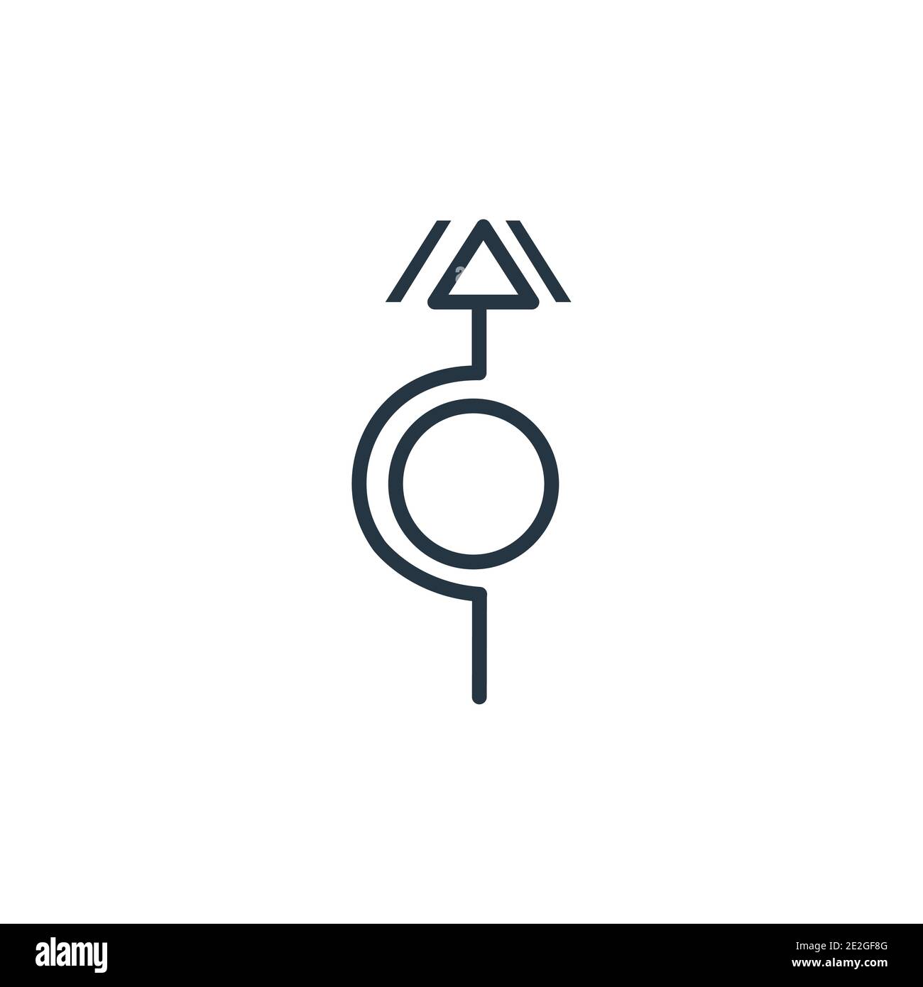 Roundabout road sign on black hi-res stock photography and images - Alamy