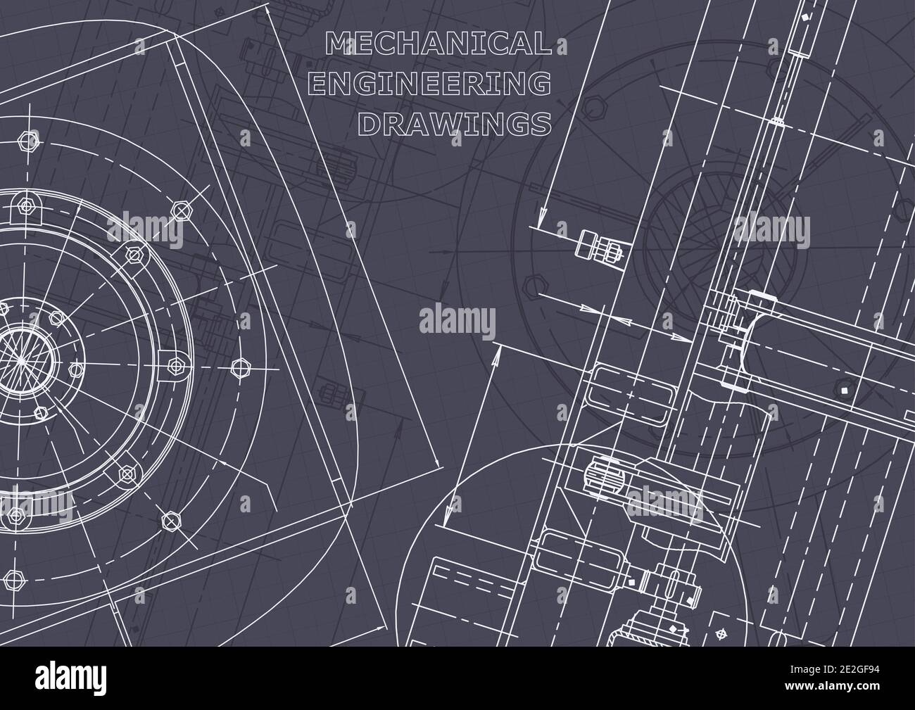 Part blueprint Stock Vector Images - Alamy