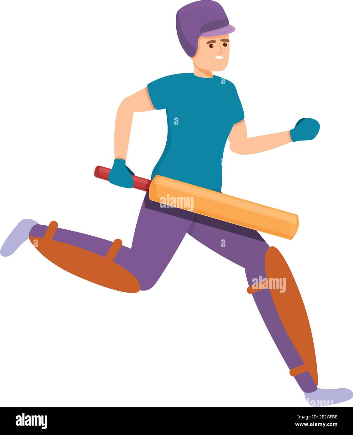 Cricket running icon. Cartoon of cricket running vector icon for web design isolated on white ...