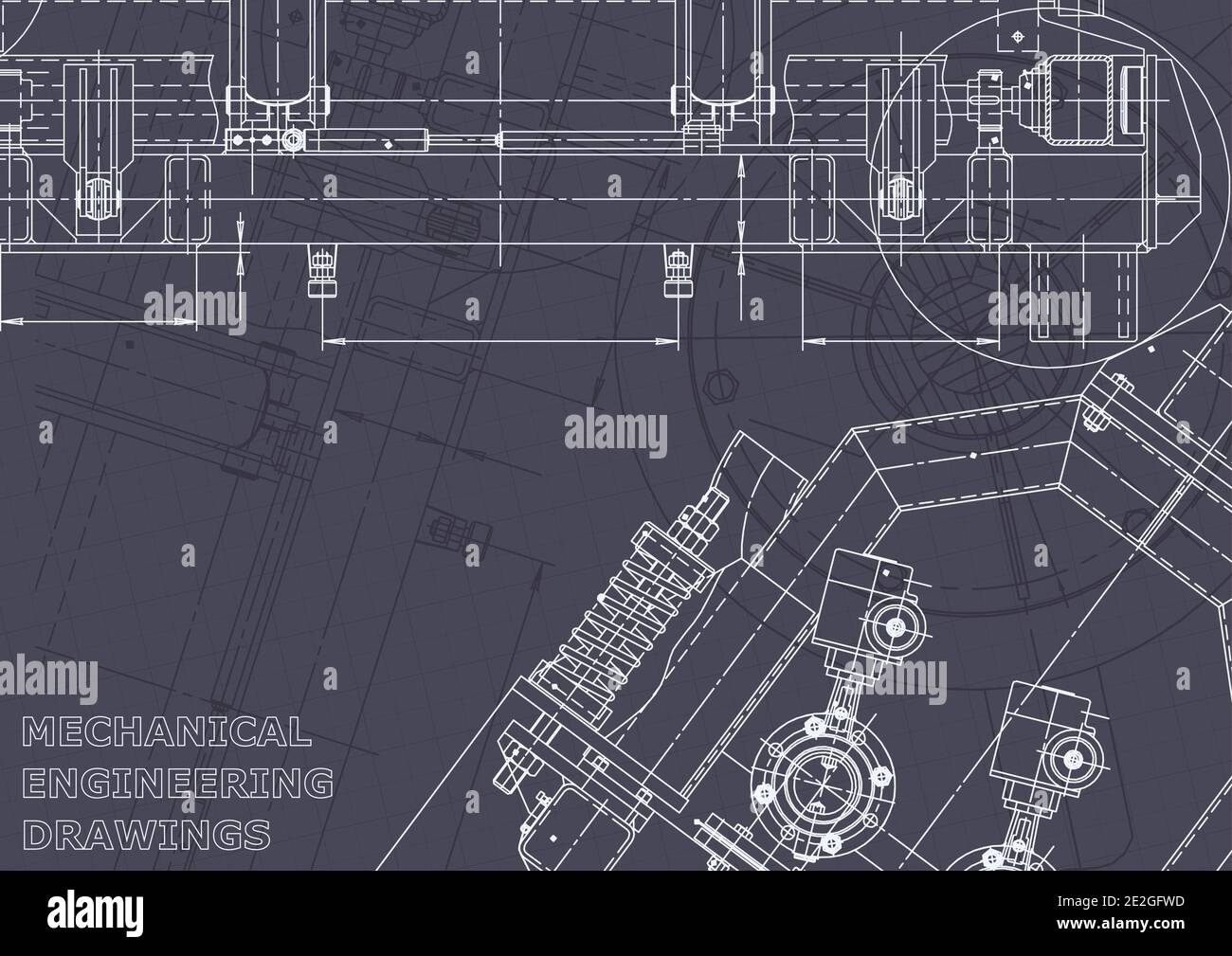 Computer aided design systems. Technical illustrations, backgrounds ...