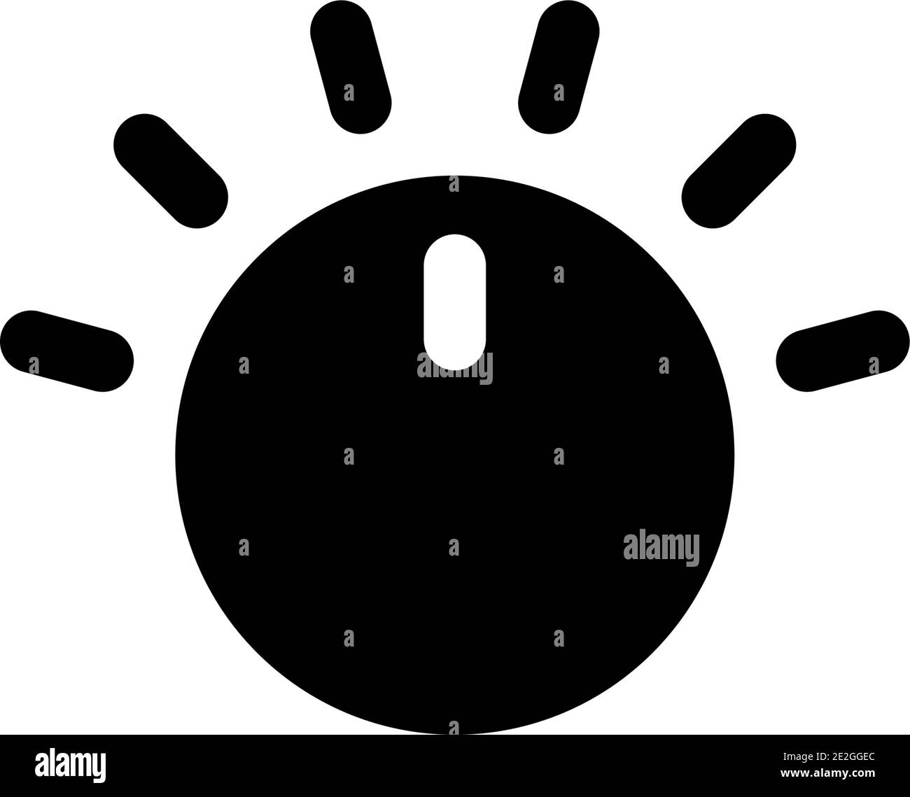 Adjusting Volume Regulator, Audio Controller. Flat Vector Icon ...