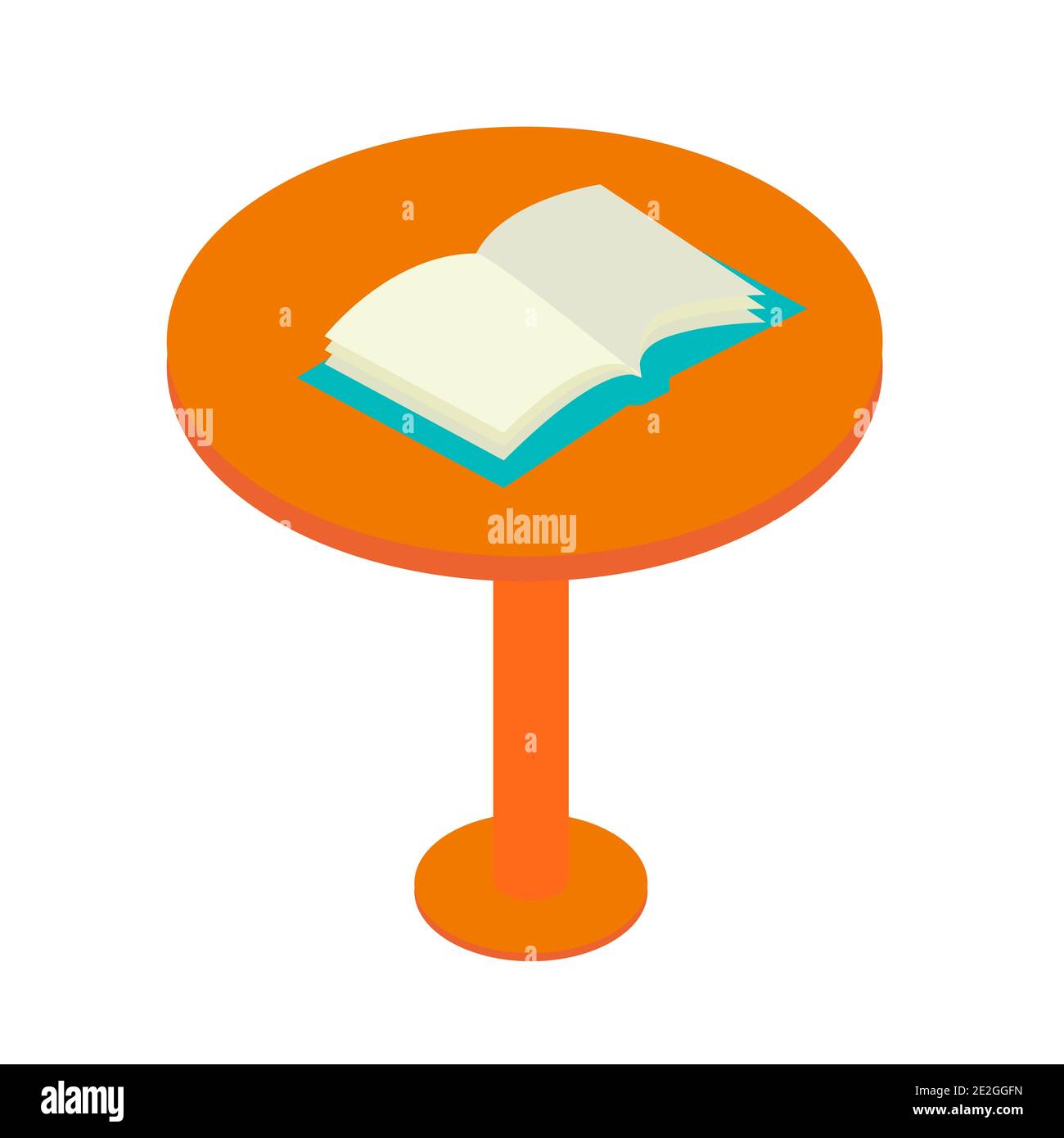 Table of books Stock Vector Images - Alamy