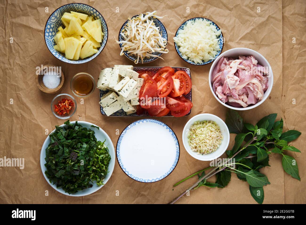 Cooking ingredient for vietnamese food Stock Photo - Alamy