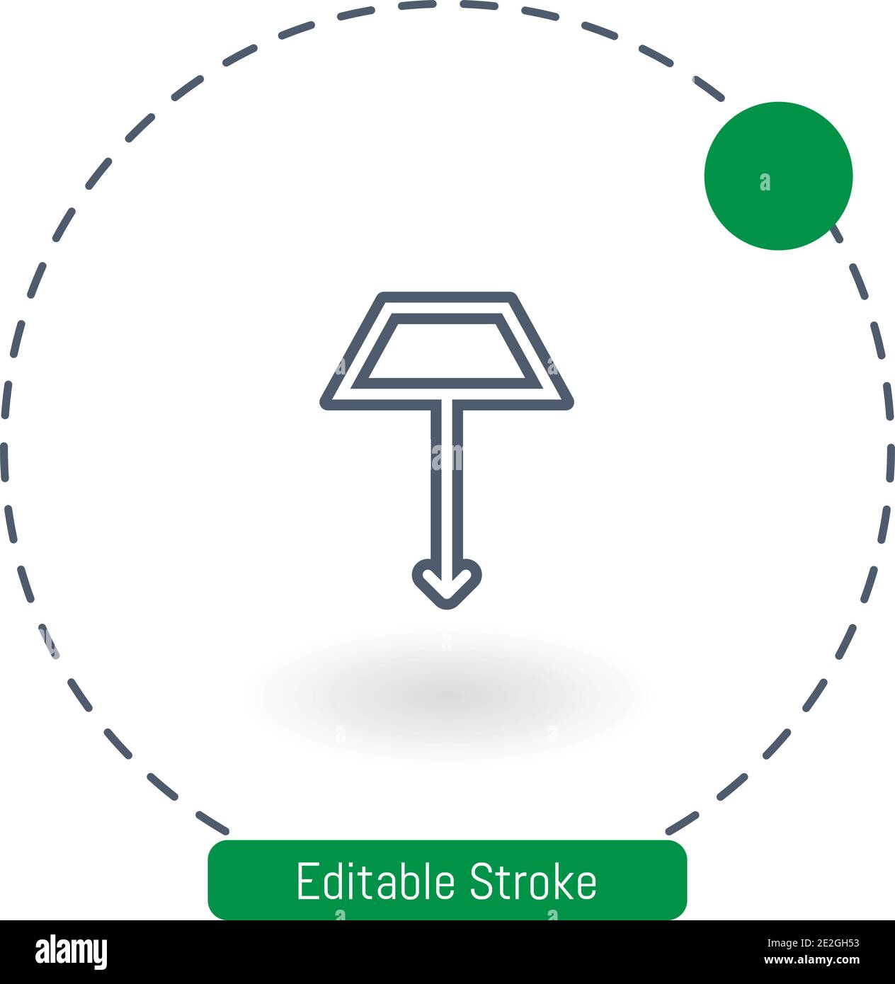 Sand building material line Stock Vector Images - Alamy