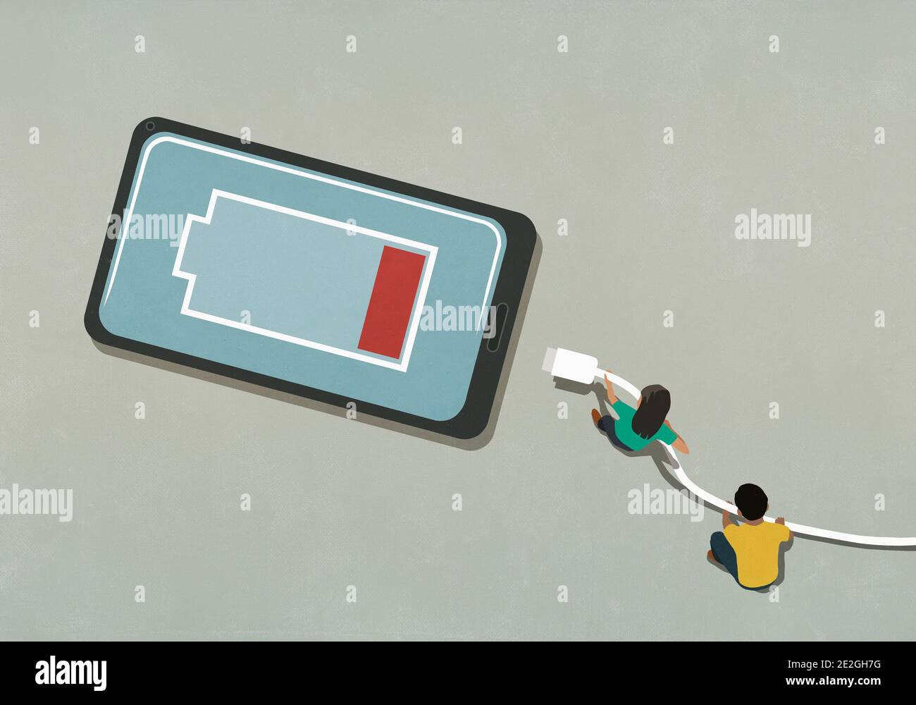 Battery charging device hi-res stock photography and images - Alamy