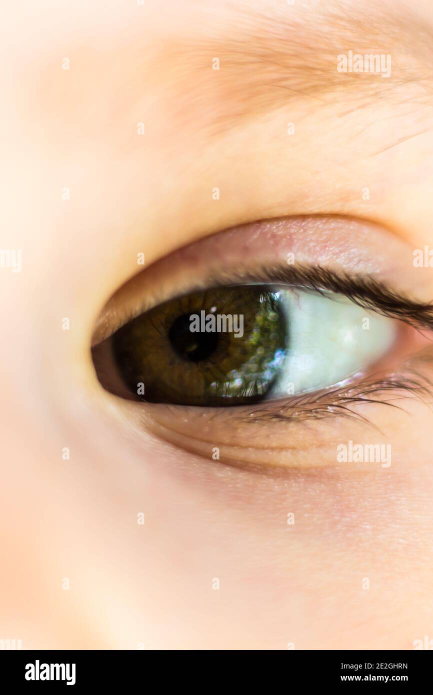 Child with long eyelashes hi-res stock photography and images - Alamy