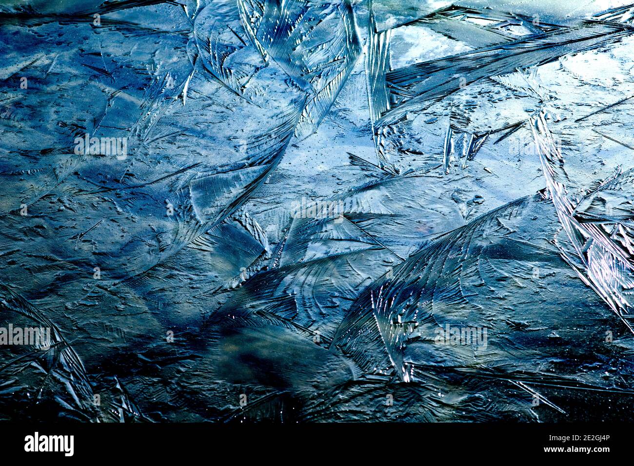 dark blue abstract ice texture background Stock Photo - Alamy