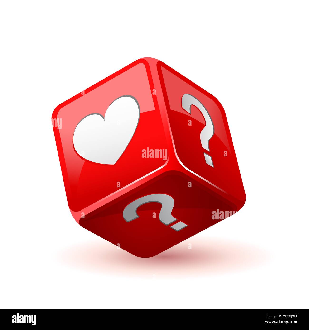 Love cube Stock Vector Images - Alamy