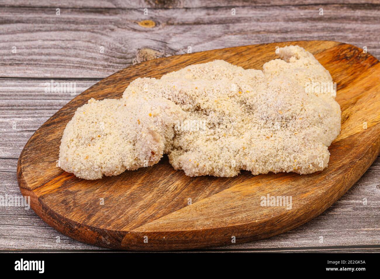 Raw pork meat schnitzel for roast Stock Photo - Alamy