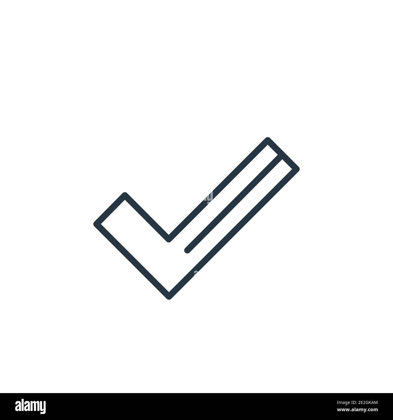 Right outline vector icon. Thin line black right icon, flat vector ...