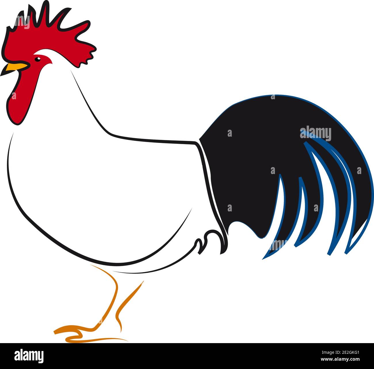 Chinese horoscope rooster Stock Vector Images - Alamy