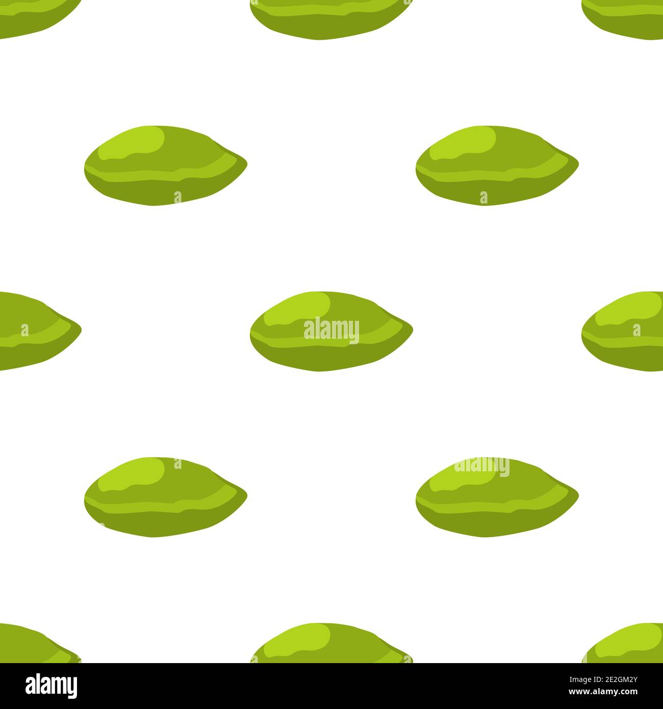 Illustration on theme big pattern identical types pistachio, nut equal ...