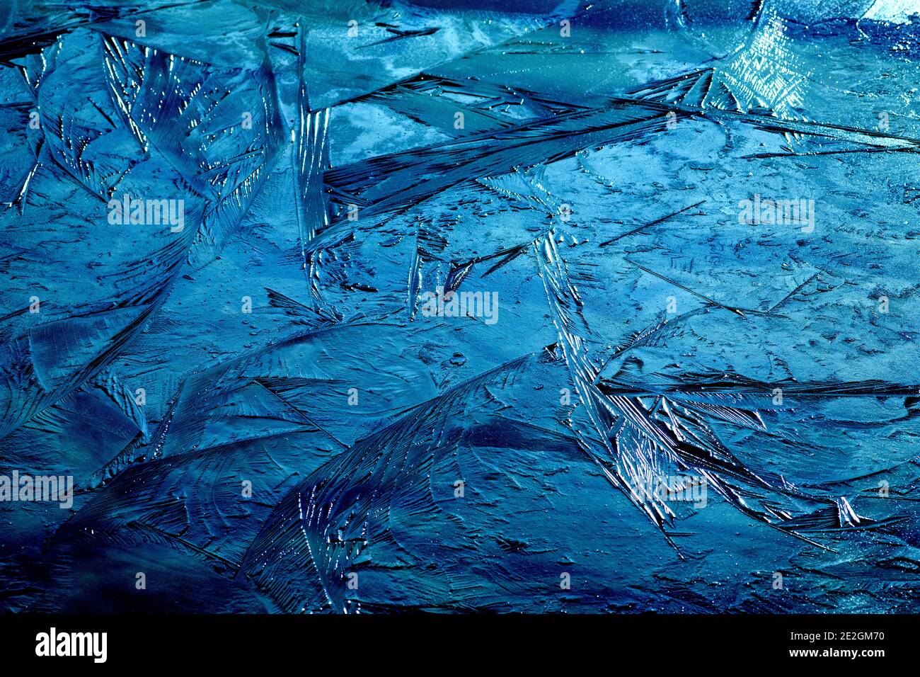 dark blue abstract ice texture background Stock Photo - Alamy