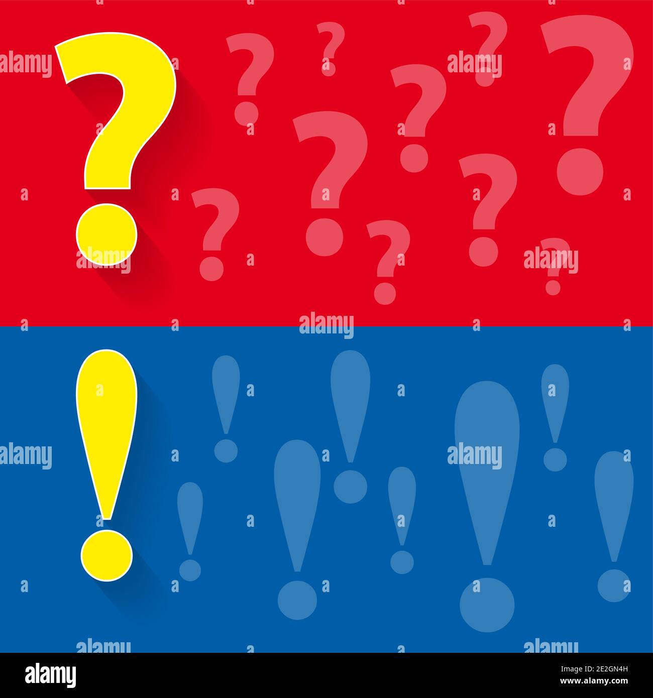 question and answer Stock Vector Image & Art - Alamy