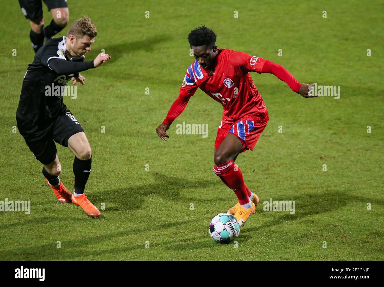 Kiel, Deutschland. 13th Jan, 2021. firo: 13.01.2021 Soccer: Soccer: DFB ...