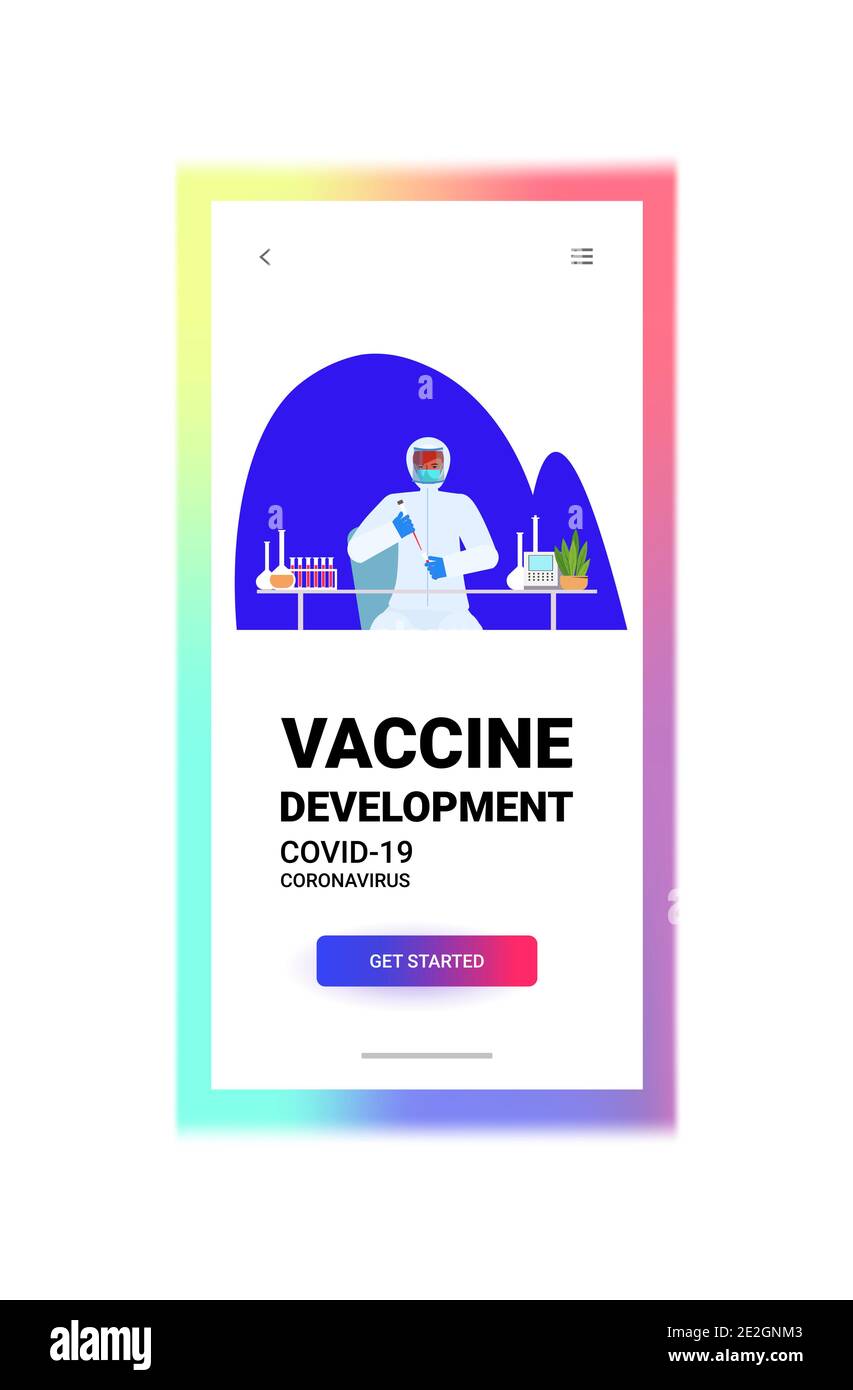 Vaccine tube in doctor Cut Out Stock Images & Pictures - Alamy