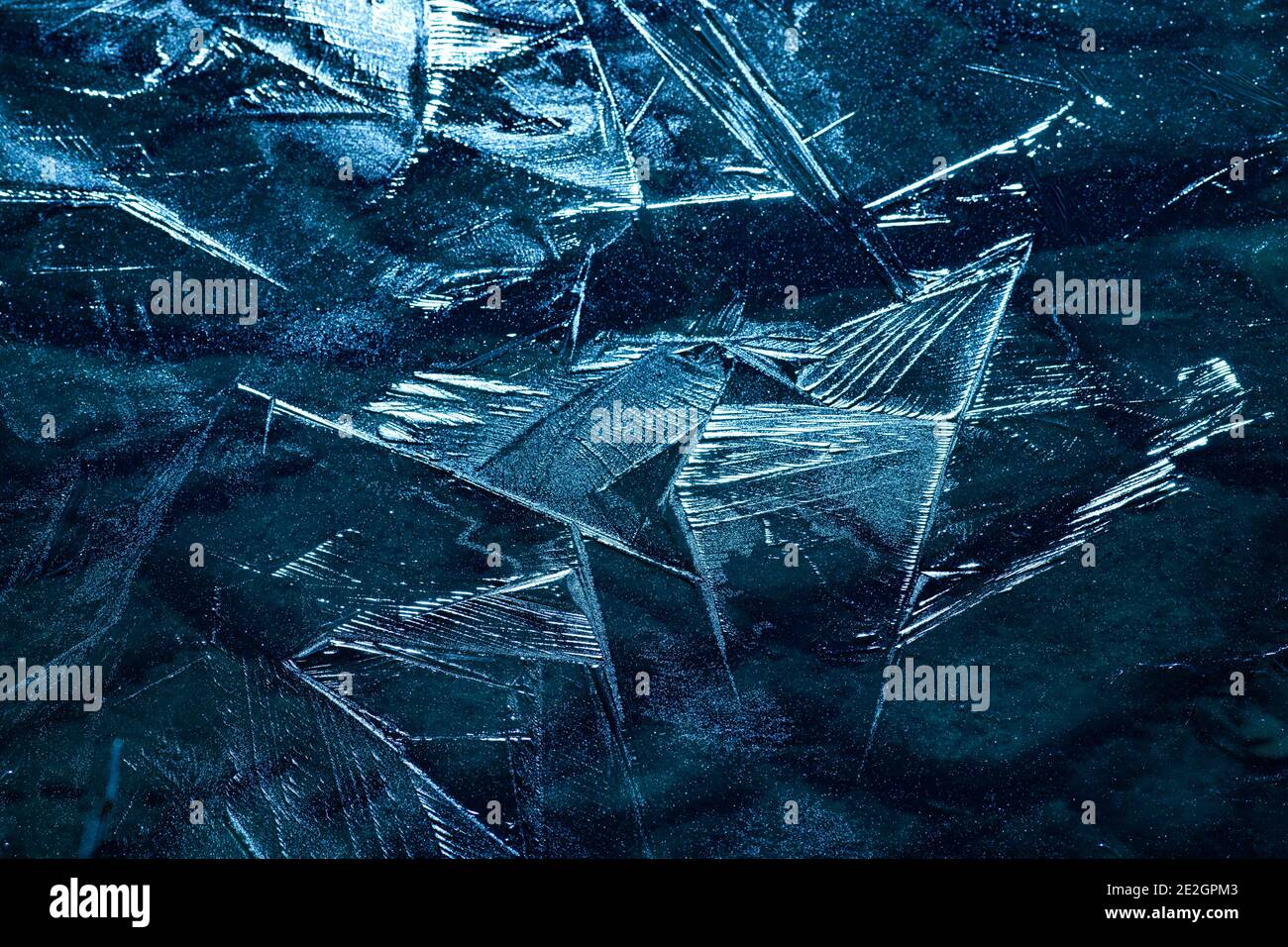 dark blue abstract ice texture background Stock Photo - Alamy