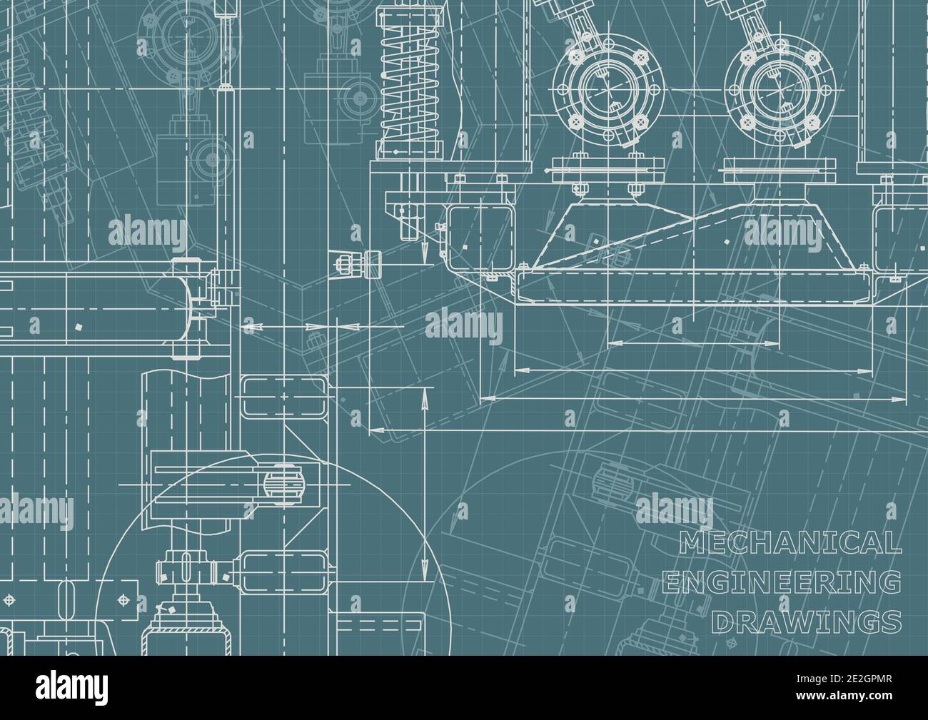 Technical abstract backgrounds. Mechanical Corporate Identity. Vector ...