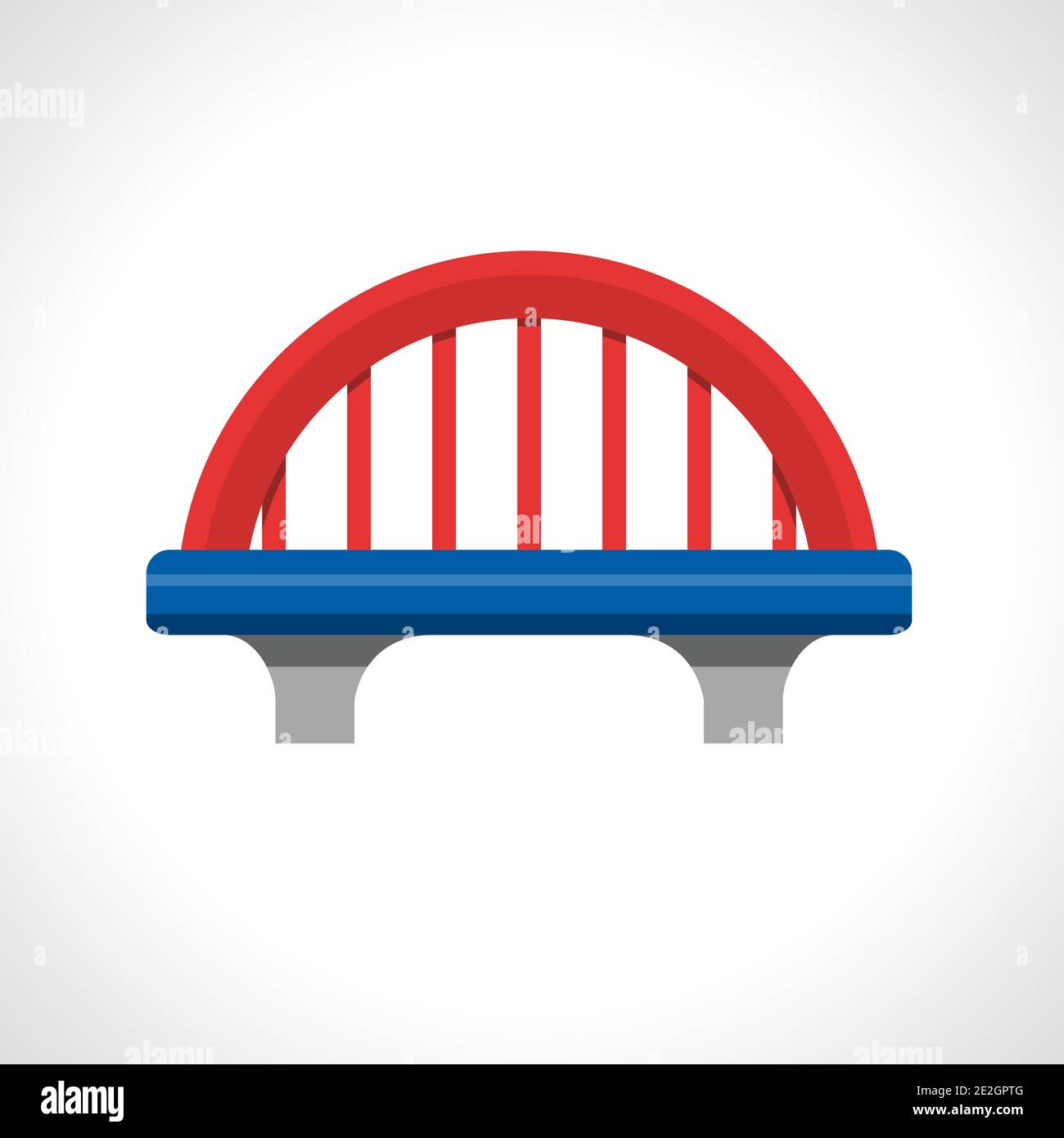 Vector Abstract Bridge Connection Concept Stock Vector Image And Art Alamy