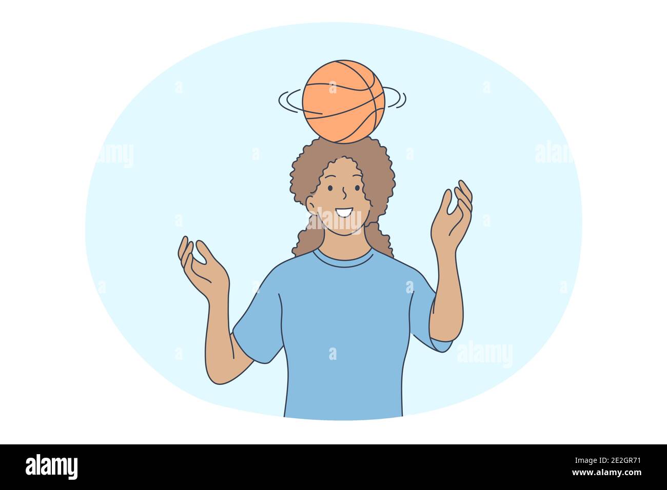 Basketball, sport, active hobby concept Stock Vector Image & Art - Alamy