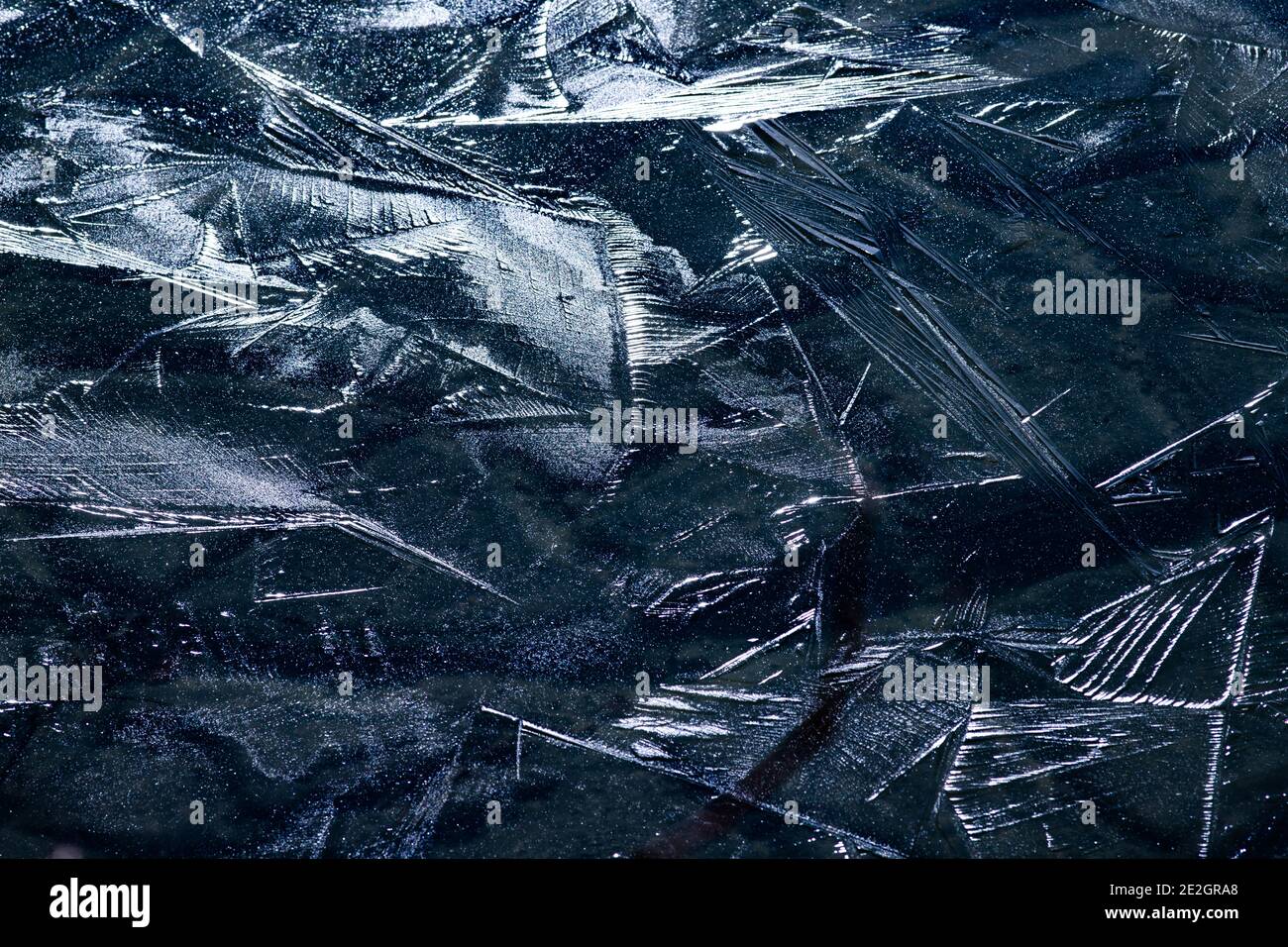 dark blue abstract ice texture background Stock Photo - Alamy