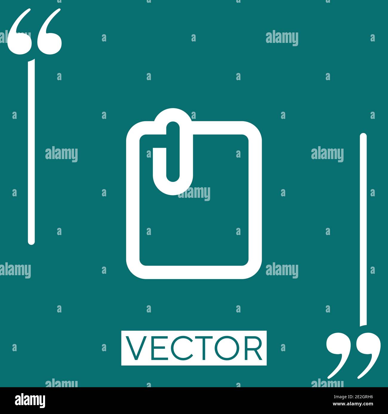 Attached document email icon Stock Vector Images - Alamy