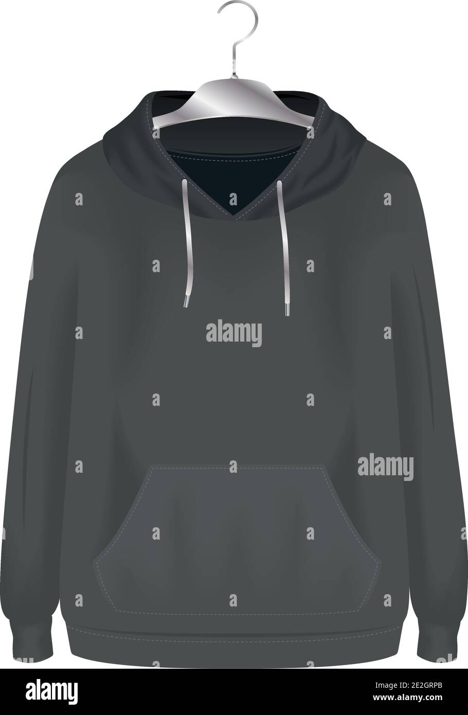 Mockup clothing black pullover design of cloth corporate identity wear ...