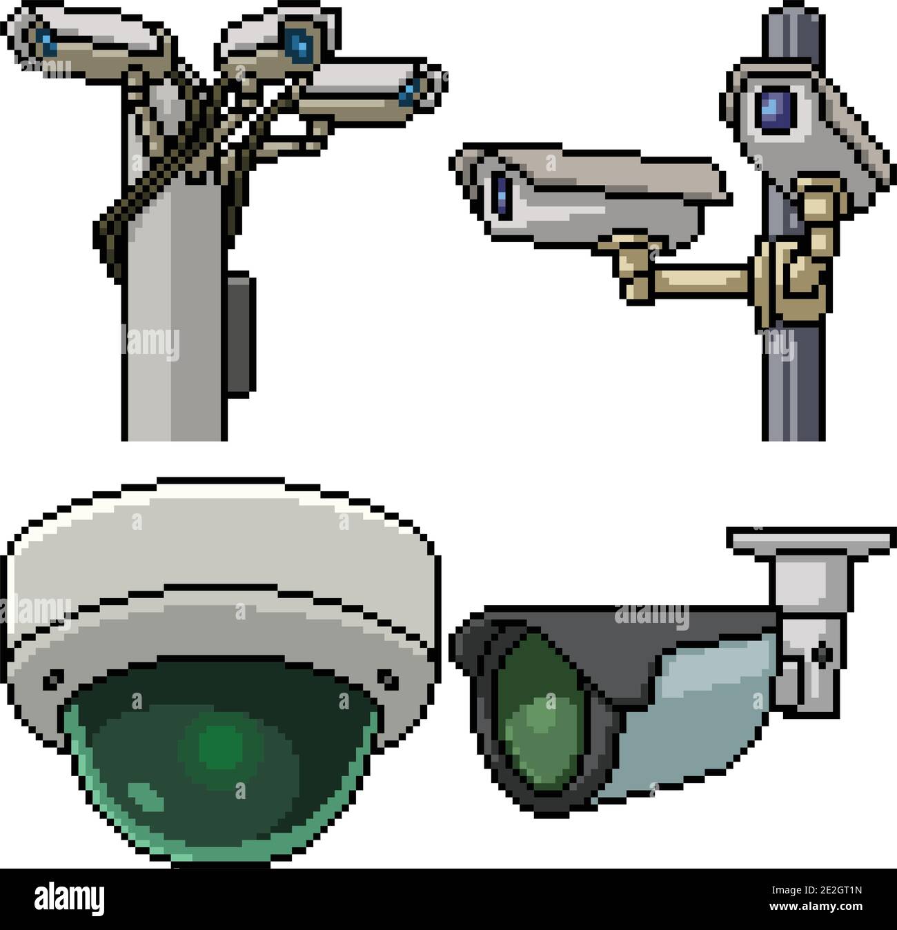 Security camera icon cartoon hi-res stock photography and images - Alamy