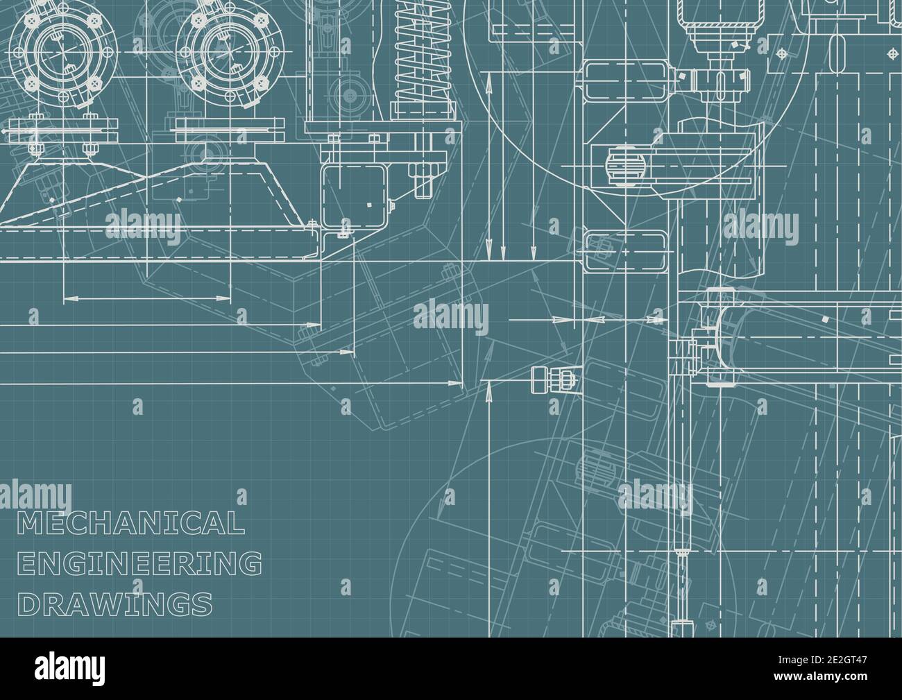 Machine-building industry. Mechanical engineering drawing. Instrument ...
