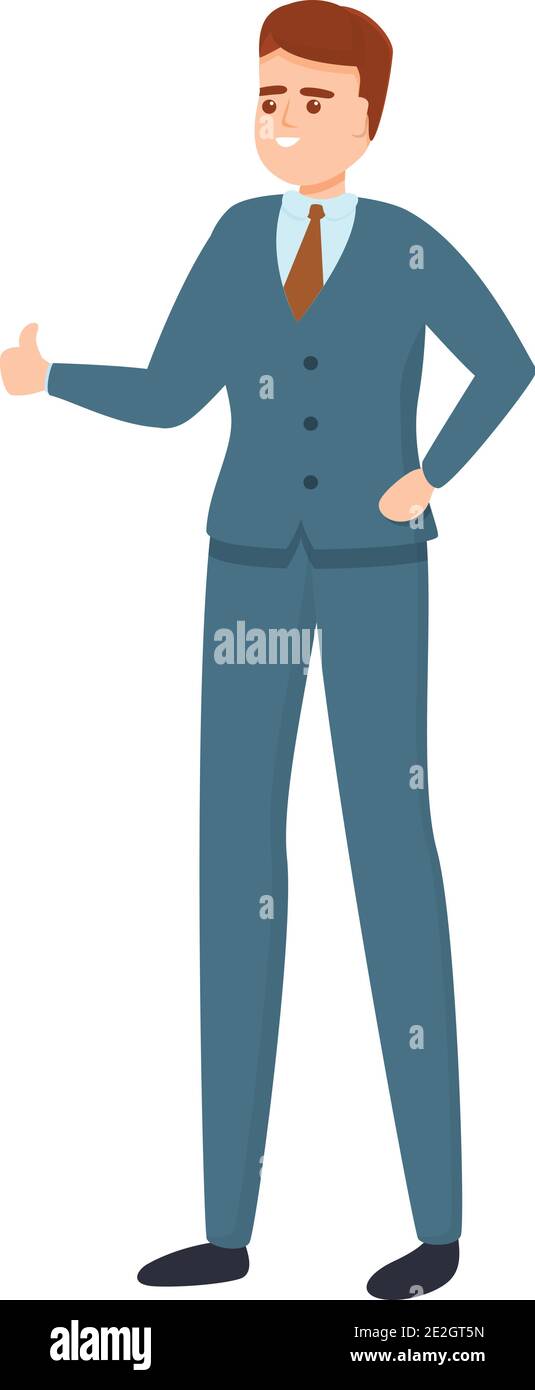 Modern agent icon. Cartoon of modern agent vector icon for web design ...