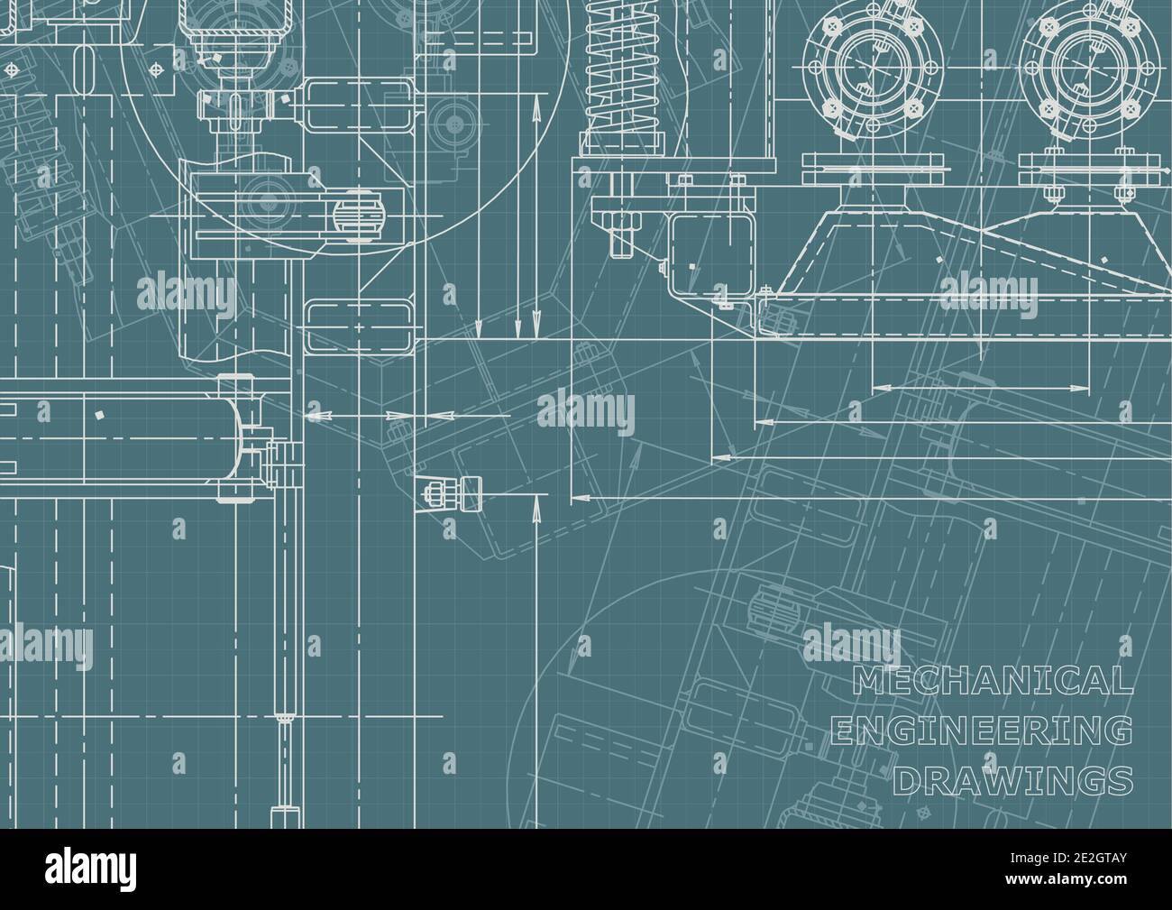 Machine-building industry. Mechanical engineering drawing. Instrument ...