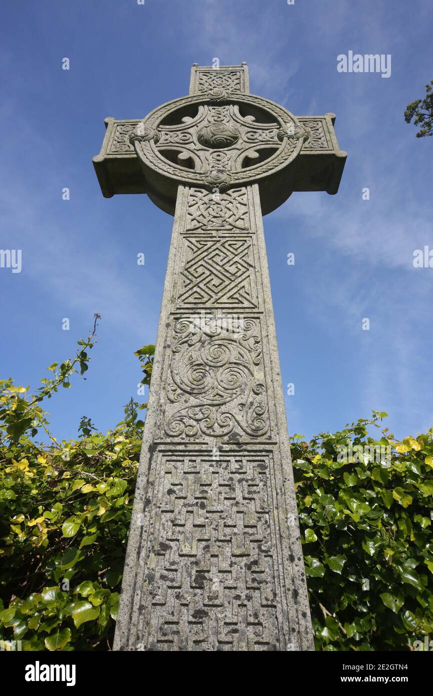 Symington,South Ayrshire, Scotland, UK Spring time blossom , church ...