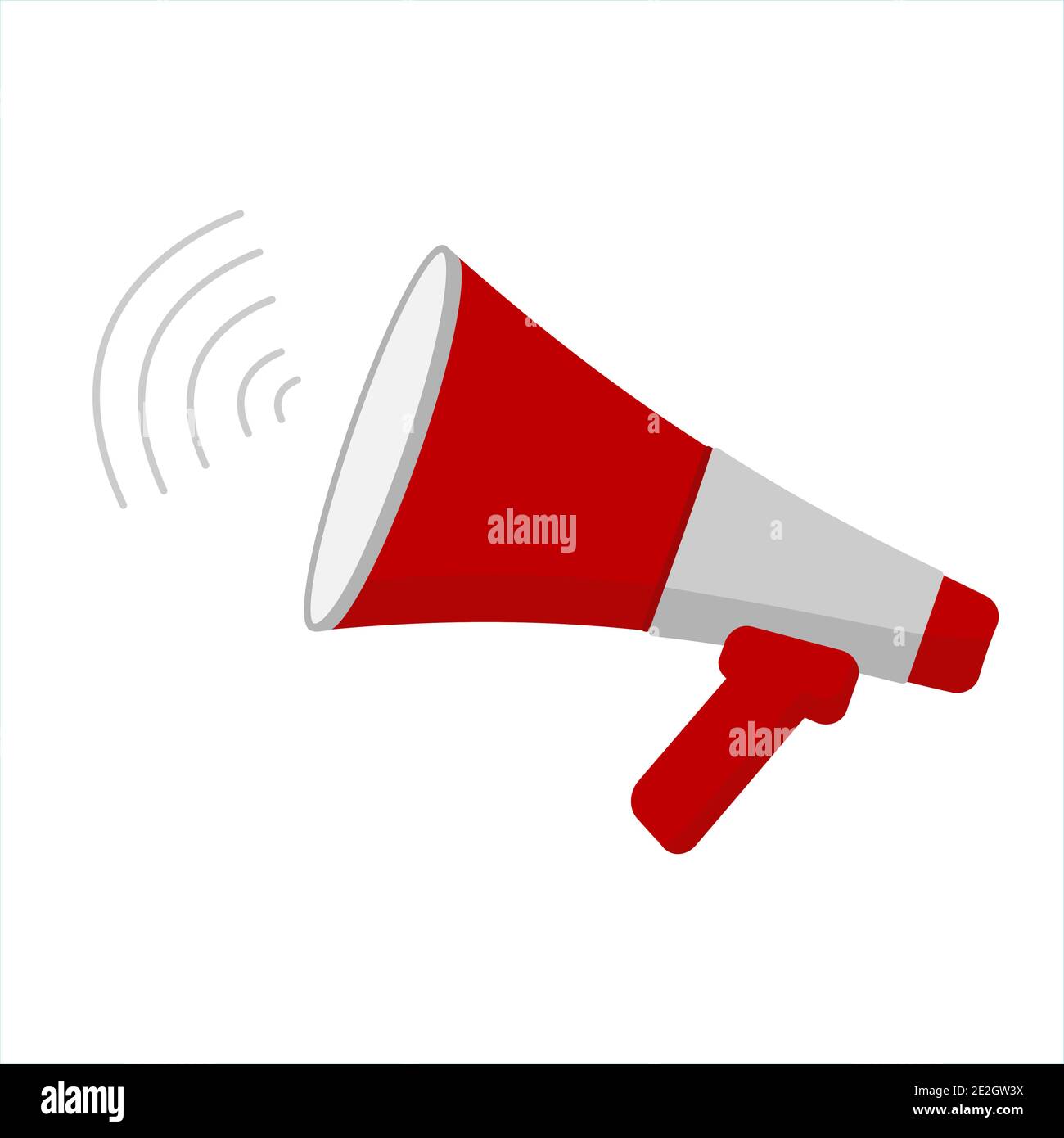Megaphone Icon Flat