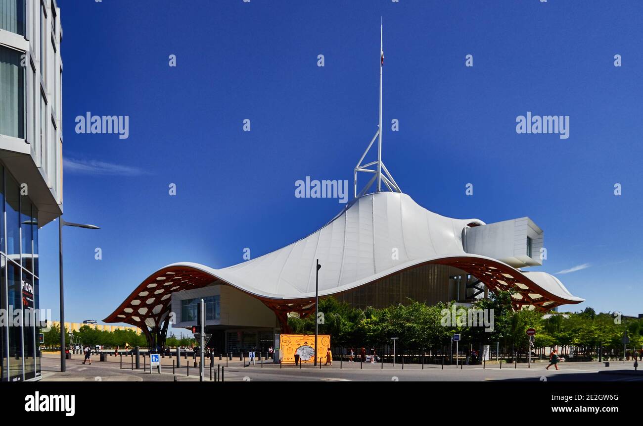 France, Metz city, The Center Pompidou-Metz is a public institution of ...