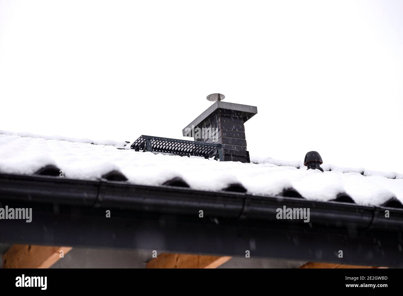 Roof chimney tile roof ridge hi-res stock photography and images - Alamy