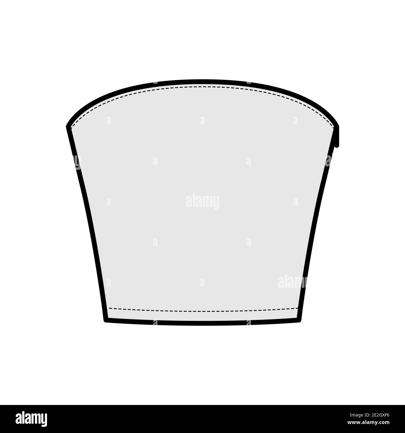 Black tube top Stock Vector Images - Alamy