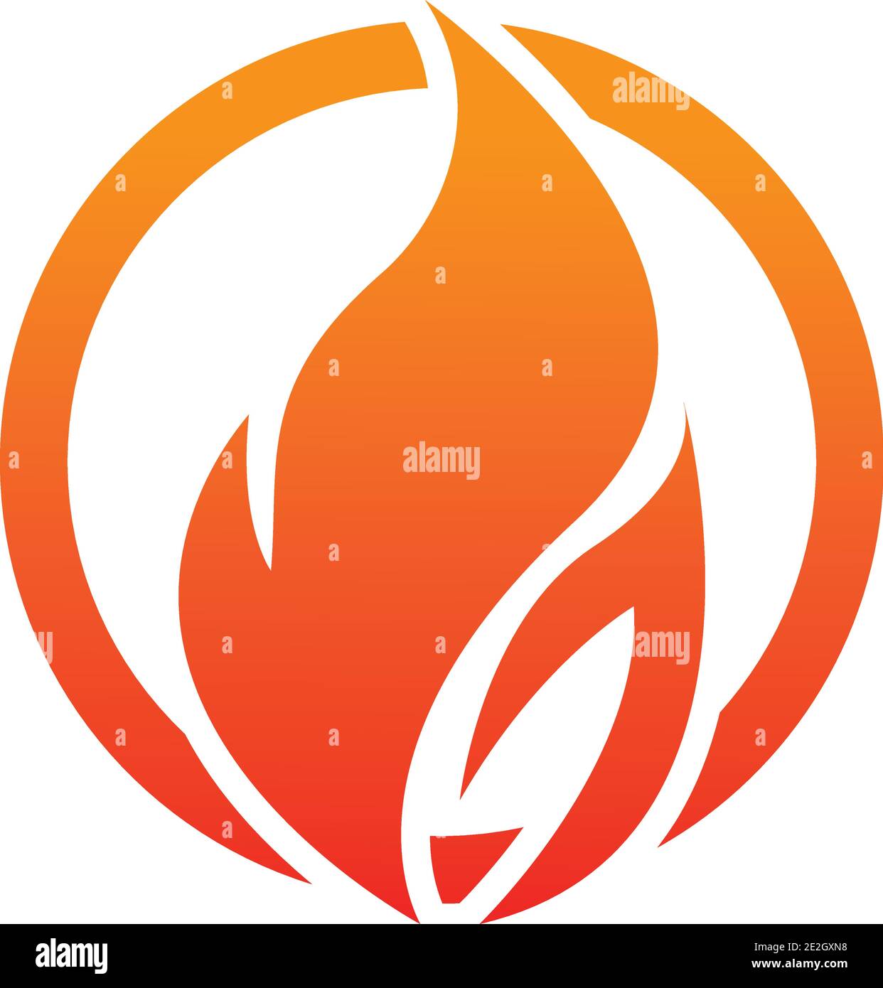 Feuer flamme logo Cut Out Stock Images & Pictures - Alamy