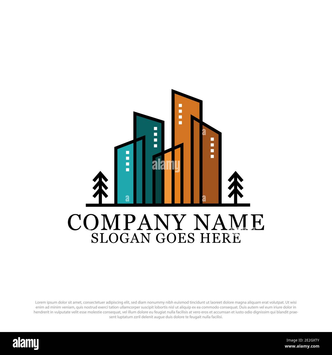 Logo Flat Design Inspiration