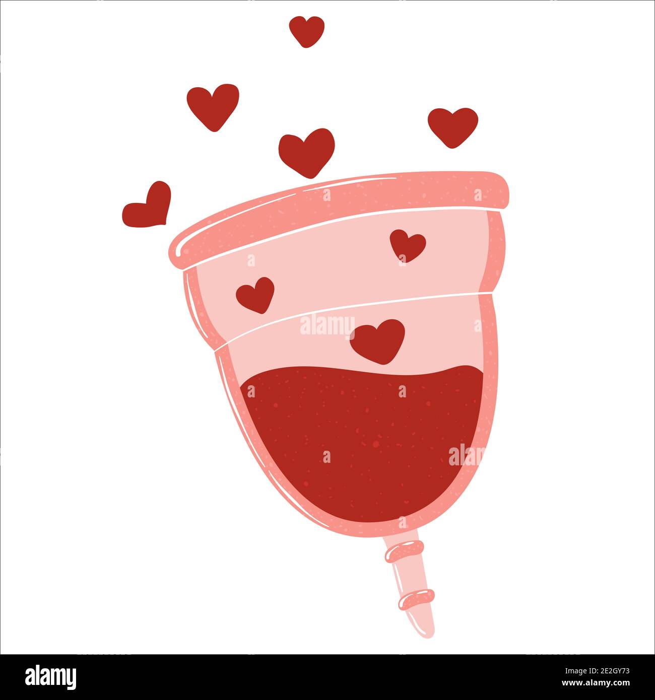 Eco cup in hand Stock Vector Images - Alamy