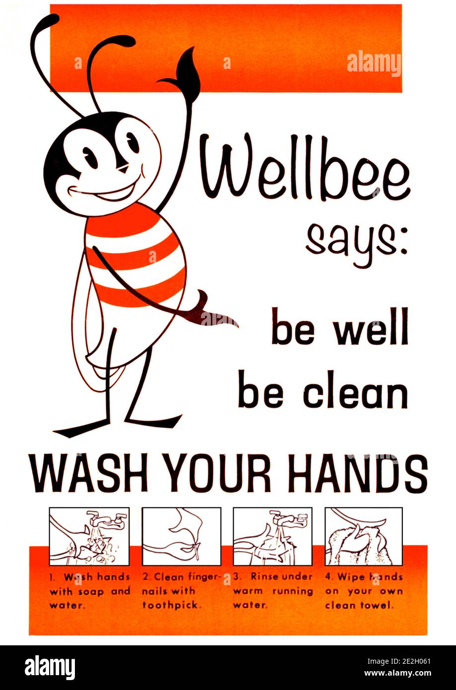 Government health warning posters from yesteryear Stock Photo - Alamy