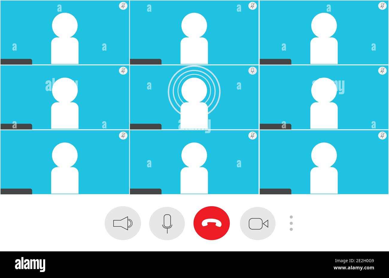 Active discussion Stock Vector Images - Alamy